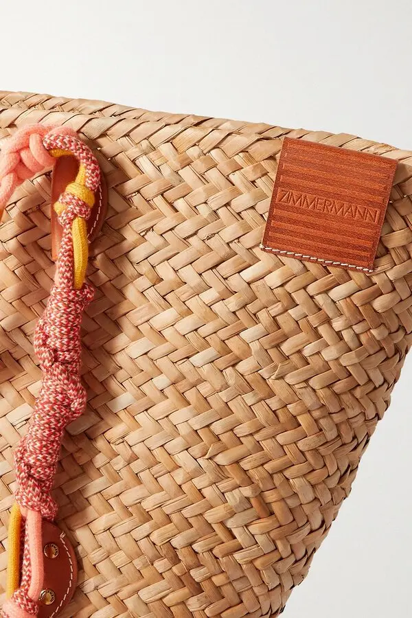 Zimmermann Straw Tote
