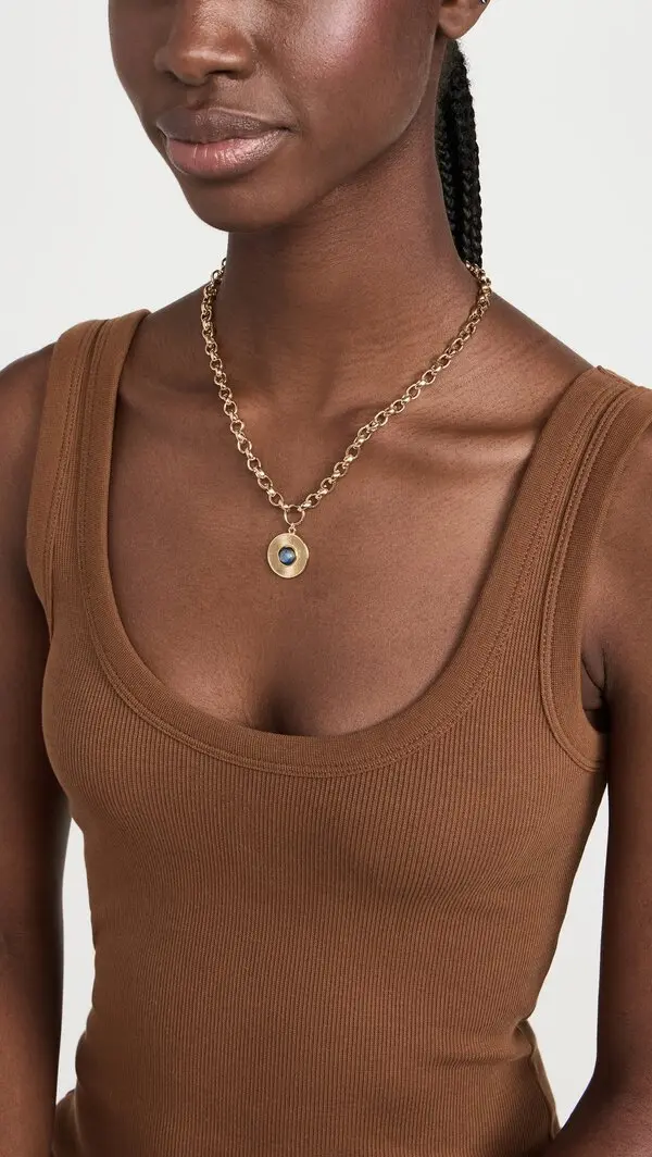 Alexa Leigh Blue Tiger Eye Necklace