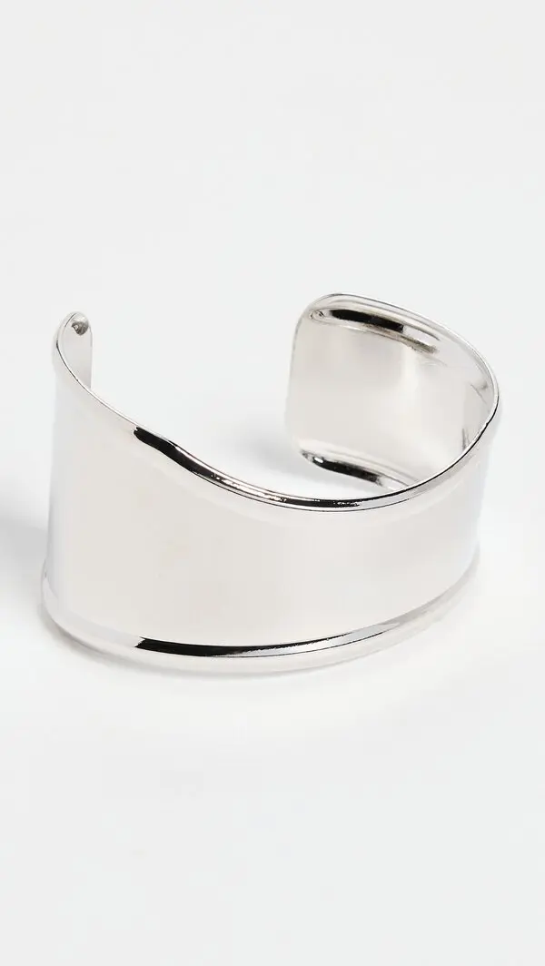 ADINA EDEN Indented Curved Bangle Bracelet