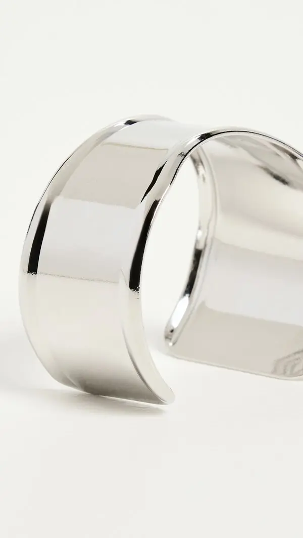 ADINA EDEN Indented Curved Bangle Bracelet