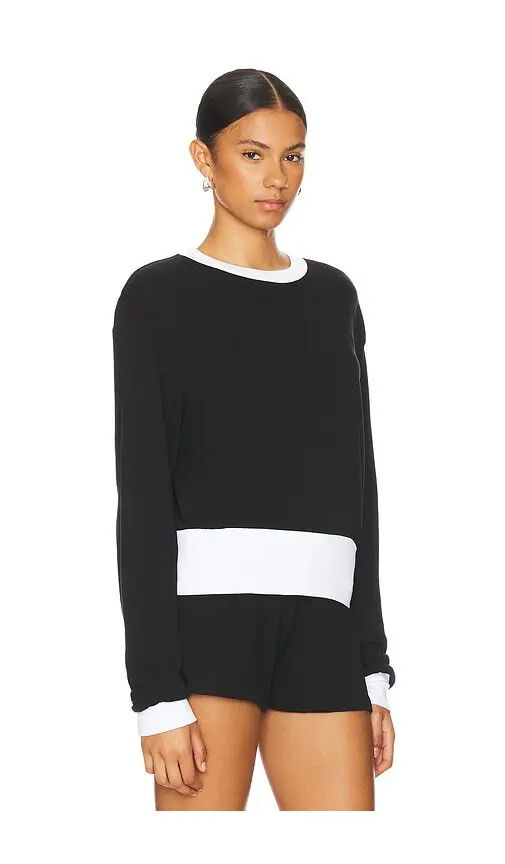 Michael Lauren Trayvon Crop Pullover