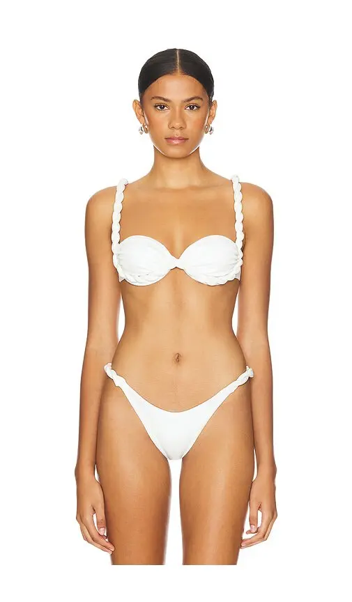 BAHIA MARIA Olivia Top - Tornasol White