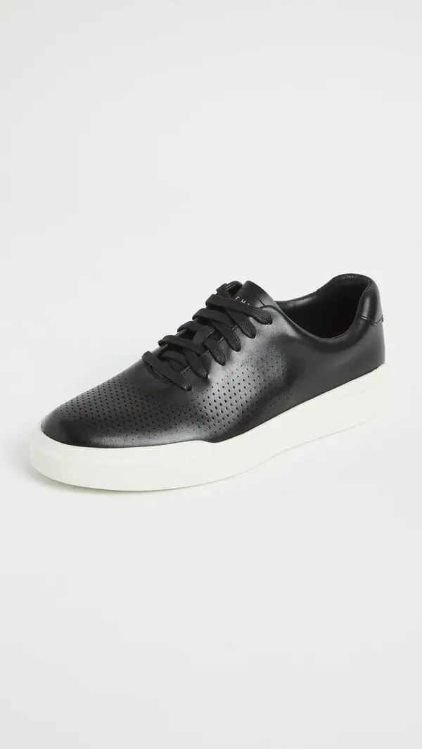 Cole Haan Grandpro Rally Laser Cut Sneakers - Black