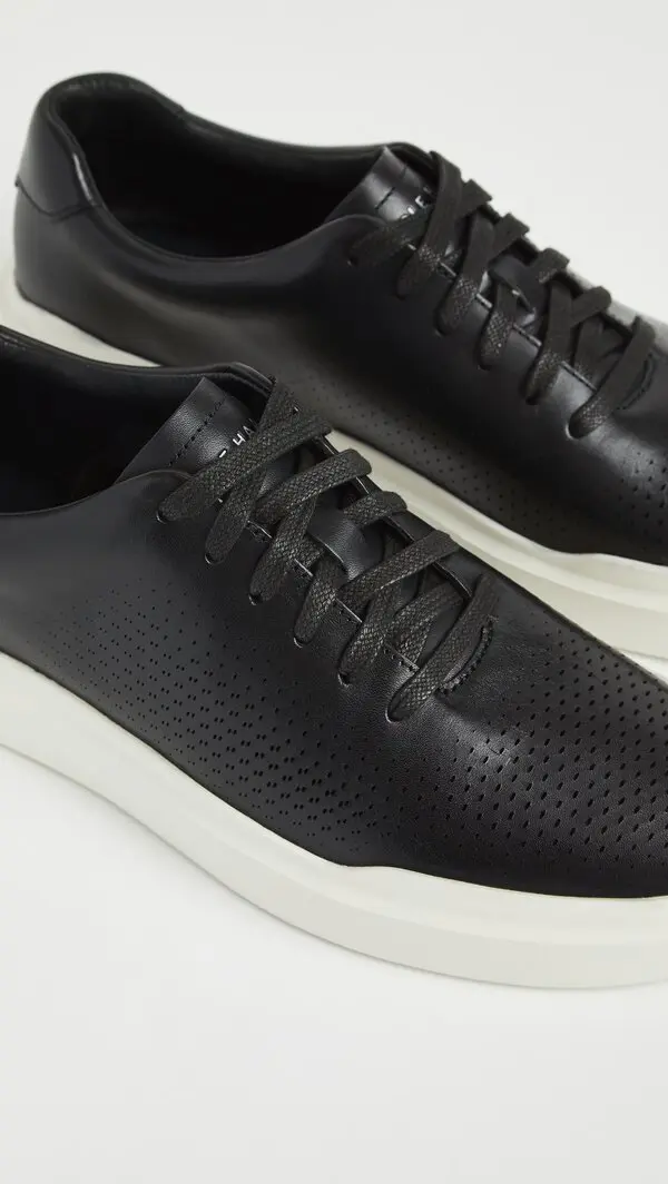 Cole Haan Grandpro Rally Laser Cut Sneakers - Black