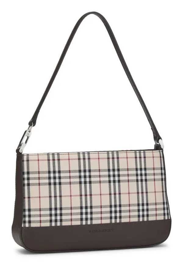 Burberry House Check Jacquard Shoulder Bag