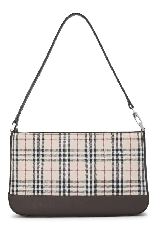 Burberry House Check Jacquard Shoulder Bag
