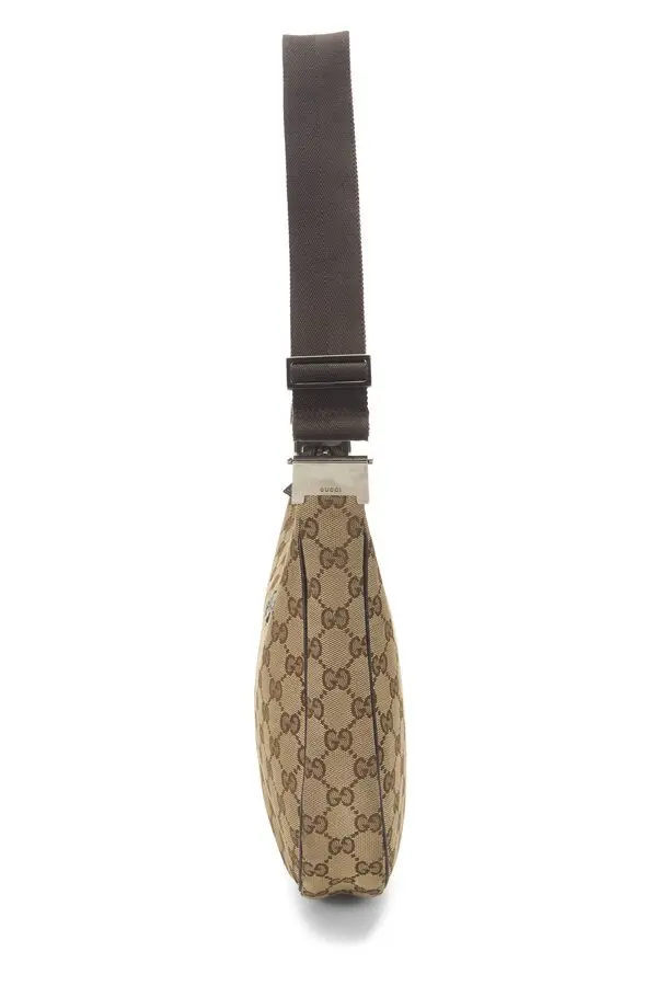 Gucci Original Gg Canvas Round Messenger Bag