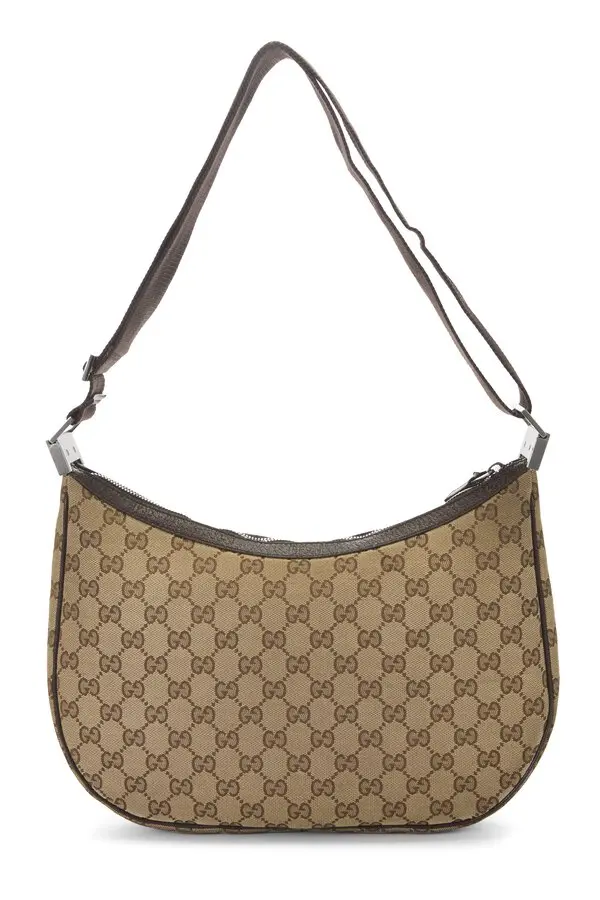 Gucci Original Gg Canvas Round Messenger Bag