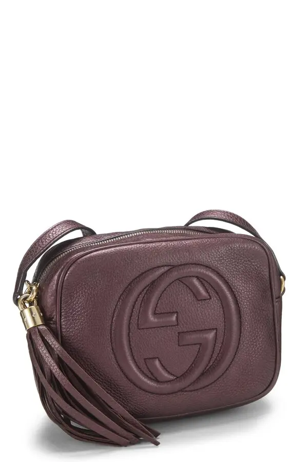 Gucci Soho Disco Bag - Purple | Editorialist