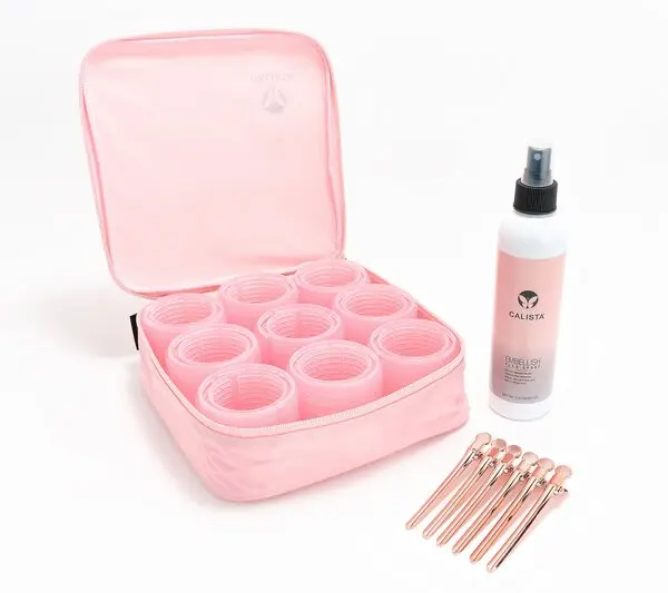 CALISTA Volumizing Self Grip Rollers + Flex Spray Kit