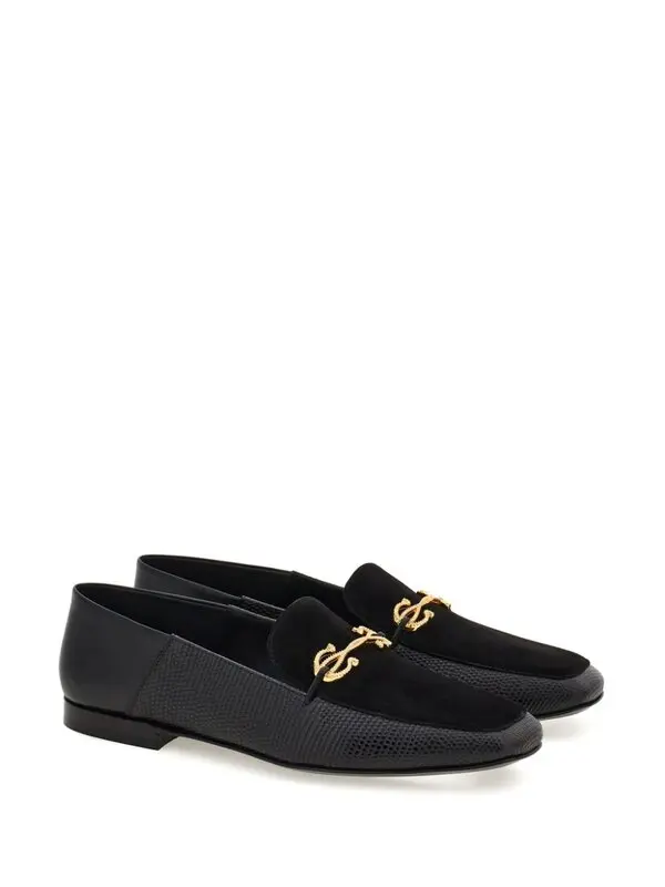 FERRAGAMO Gancini-embellished Loafers