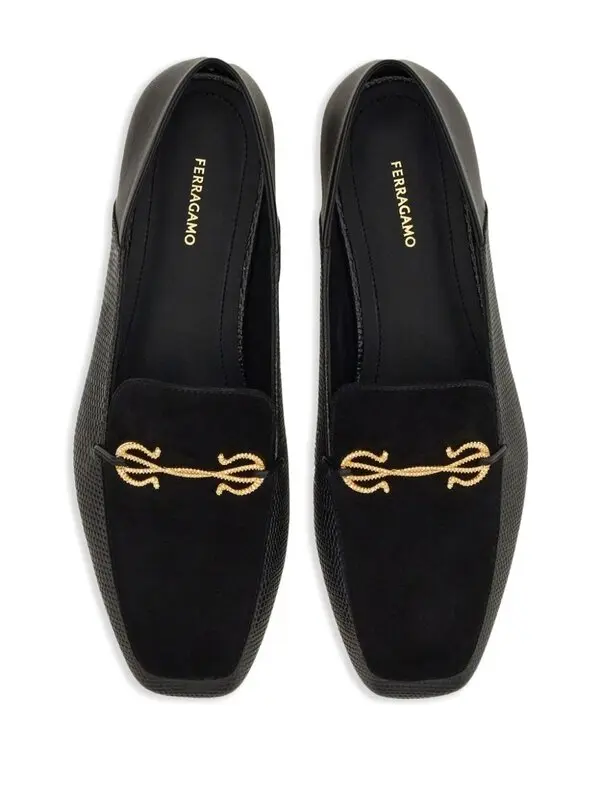 FERRAGAMO Gancini-embellished Loafers