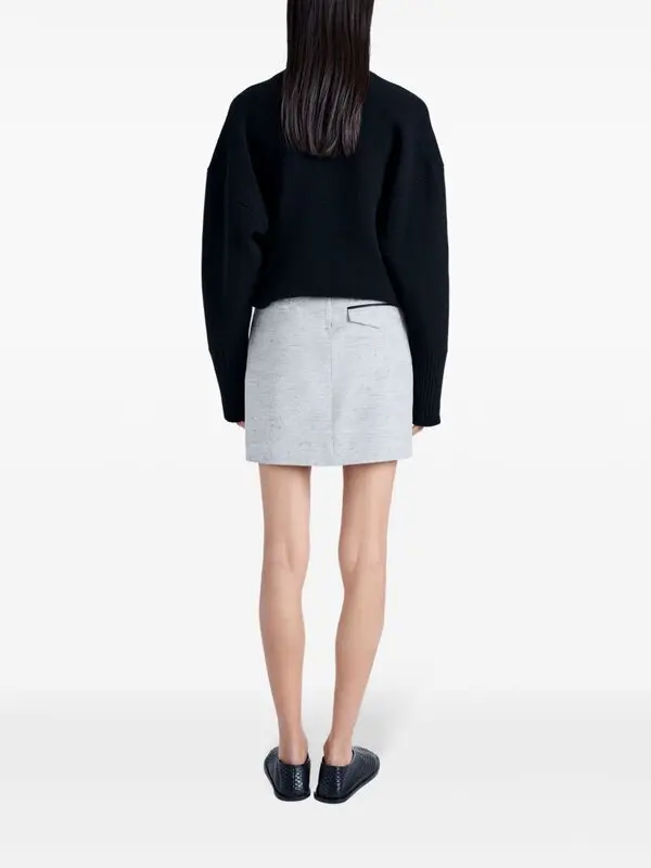 Proenza Schouler Judith Mélange-effect Skirt