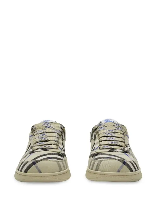 Burberry Terrace Vintage Check Low-top Sneakers - Neutrals