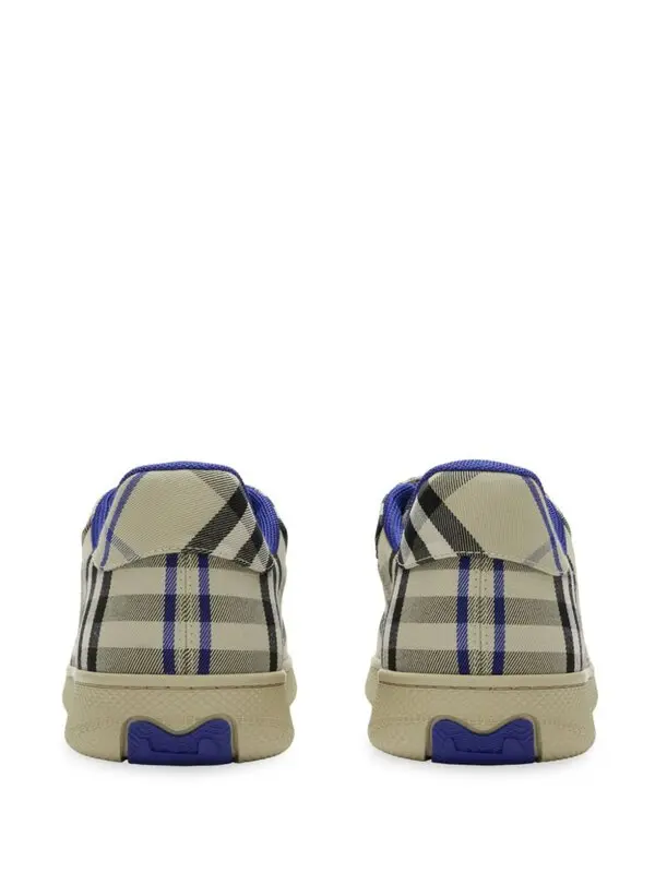 Burberry Terrace Vintage Check Low-top Sneakers - Neutrals