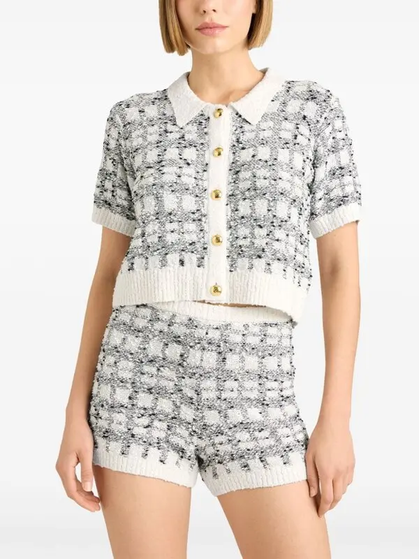 Cinq À Sept Adalee Short-sleeve Cardigan
