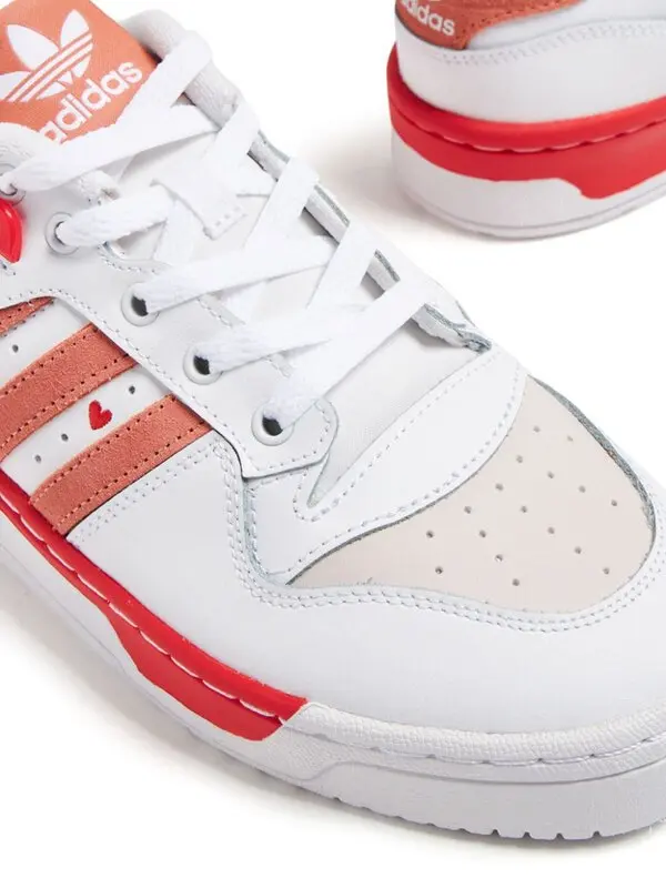 Adidas Rivalry Low Leather Sneakers - White