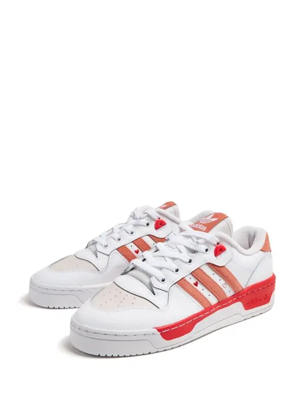 Adidas Rivalry Low Leather Sneakers - White