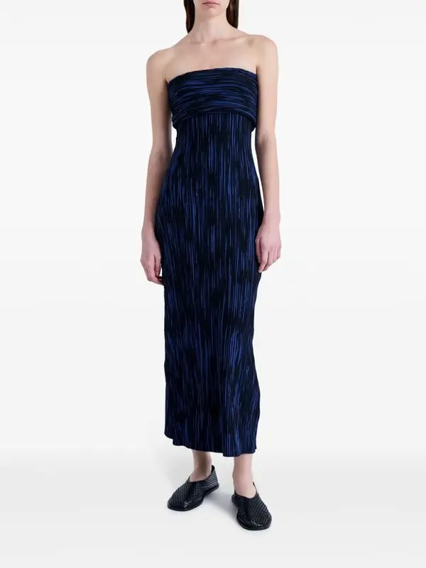 Proenza Schouler White Label Ribbed Knit Maxi Dress