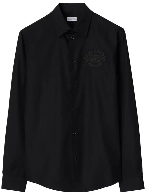 Burberry Logo-embroidered Polo Shirt