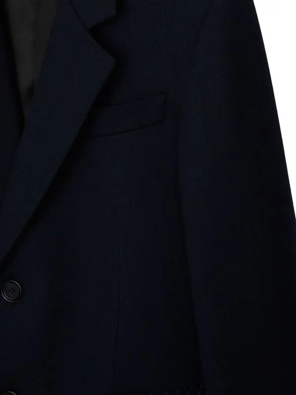 Burberry Single-breasted Wool Coat
