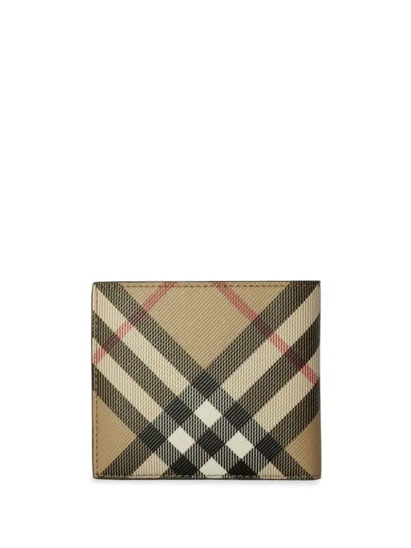 Burberry Vintage Check-pattern Bi-fold Wallet