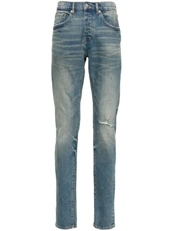 PURPLE BRAND P001 Vintage Denim Jeans - Blue