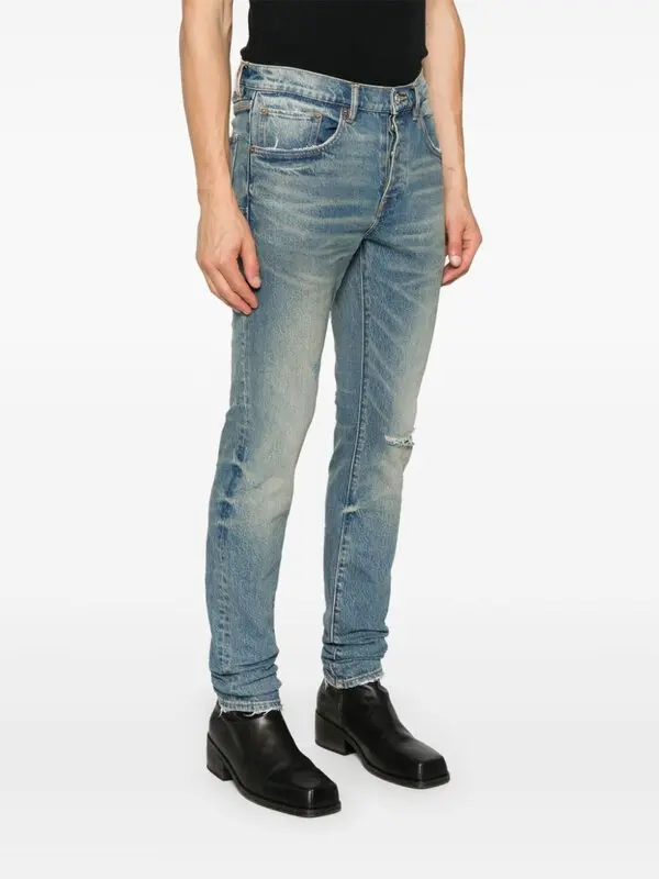 PURPLE BRAND P001 Vintage Denim Jeans - Blue