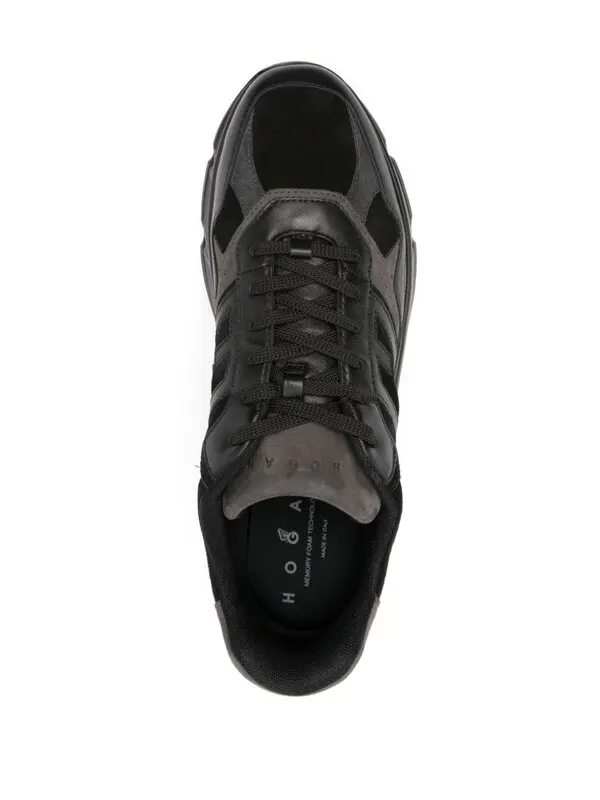 Hogan Hyperlight Low-top Sneakers - Black