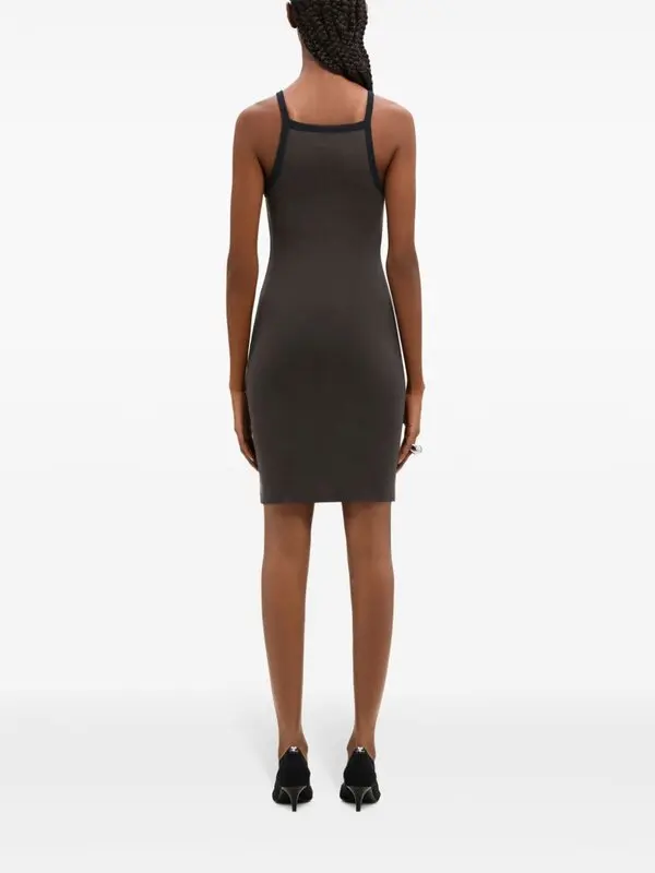 COURREGES Contrast-trim Mini Dress