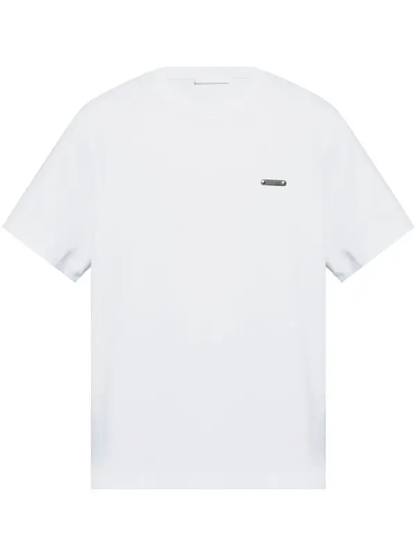 Helmut Lang Logo Plaque Cotton T-shirt