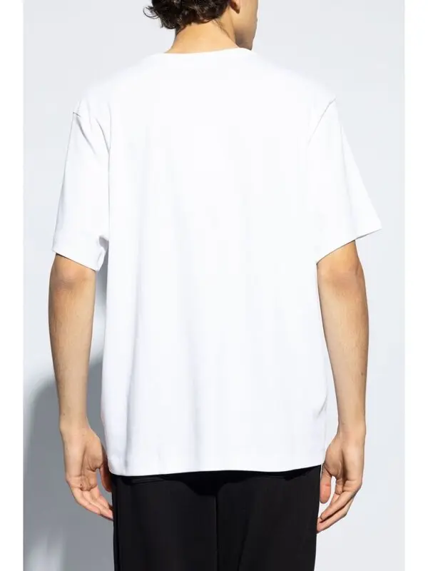 Helmut Lang Logo Plaque Cotton T-shirt