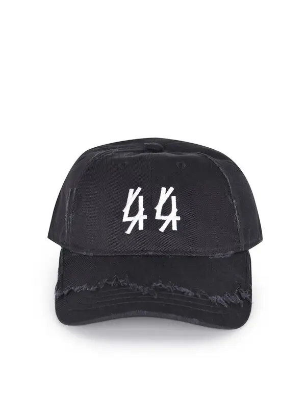 44 LABEL GROUP Cotton Baseball Cap - Black