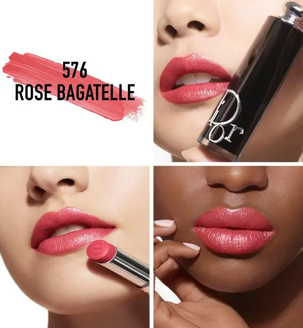 Dior Addict Hydrating Shine Lipstick - 576 Rose Bagatelle
