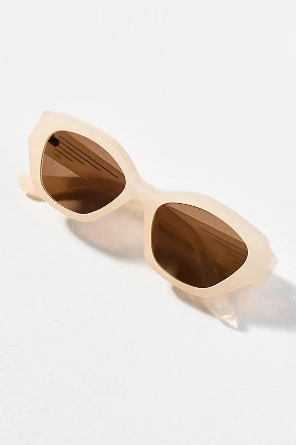 I-SEA Canadian Cat-Eye Sunglasses I-Sea Canadian Cat-Eye Sunglasses In Eggshell - 27% Off  main image 4