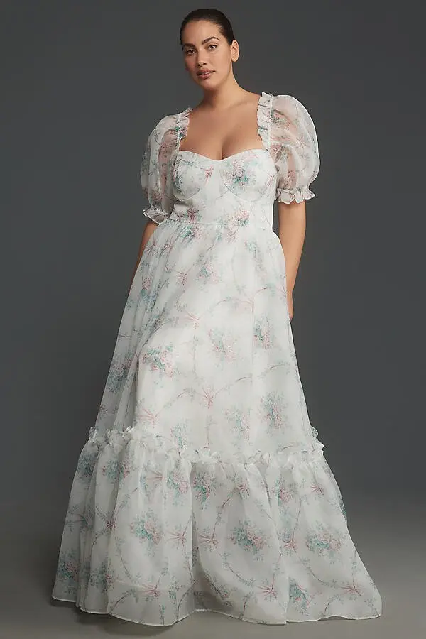 baby blue strapless dress Mermaid Strapless Sky Blue Split Prom Dress Party Dress With Lace PSK075 US2 / Light Blue main image 1