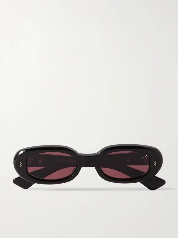 JACQUES MARIE MAGE Besset Oval-frame Sunglasses