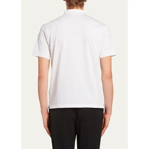 Prada Pique Polo Shirt