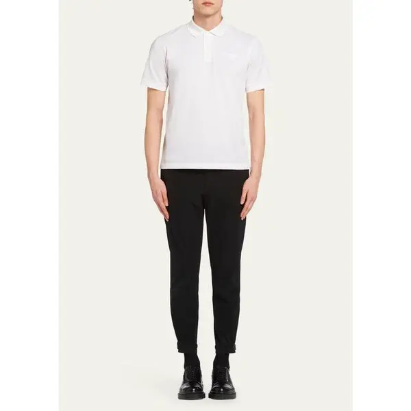 Prada Pique Polo Shirt