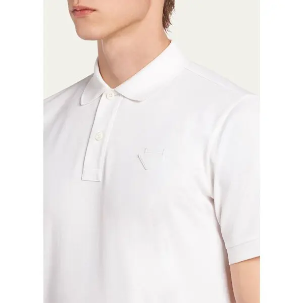 Prada Pique Polo Shirt