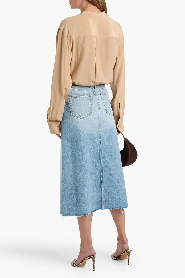 Stella McCartney Eva Silk Crepe De Chine Blouse