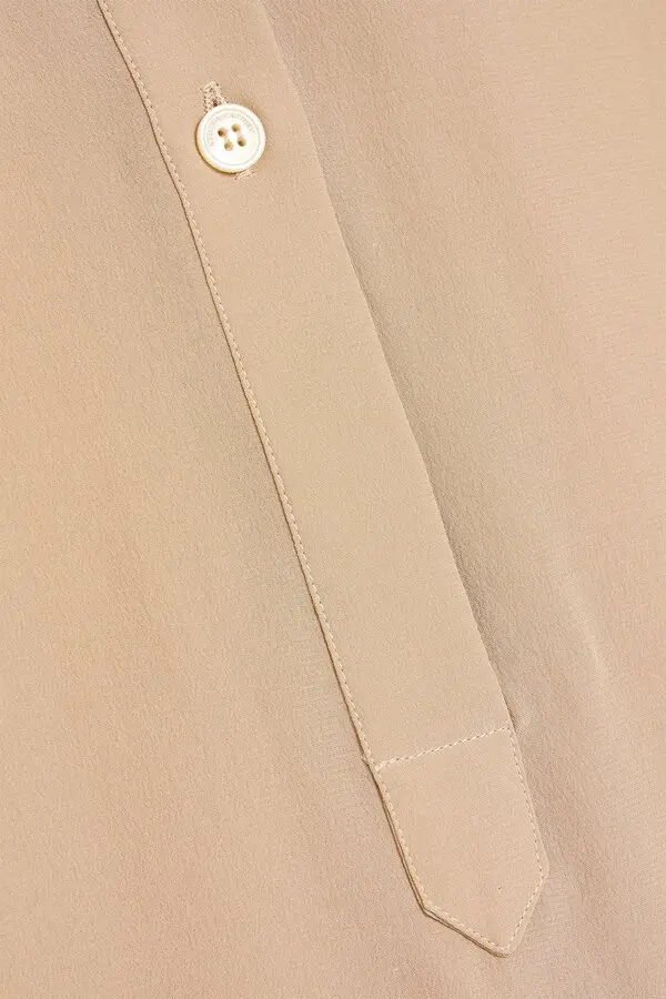 Stella McCartney Eva Silk Crepe De Chine Blouse