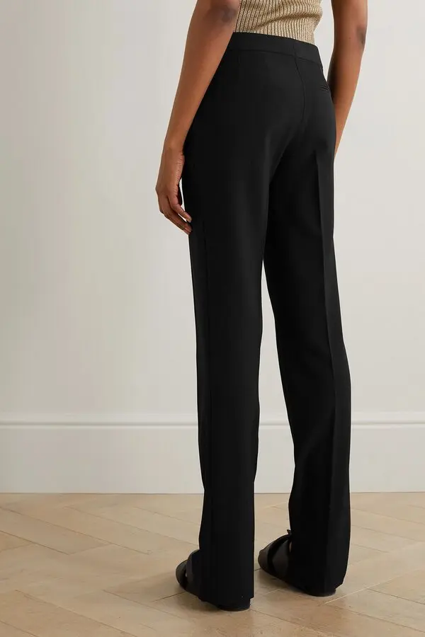 Stella McCartney Gabardine Straight-leg Trousers