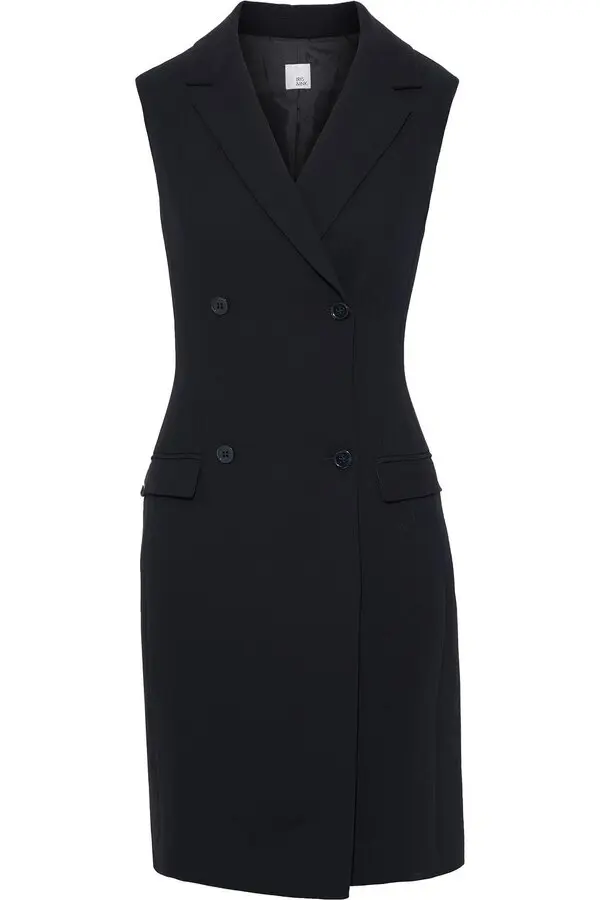 Iris & Ink Laurel Doublebreasted Cady Dress