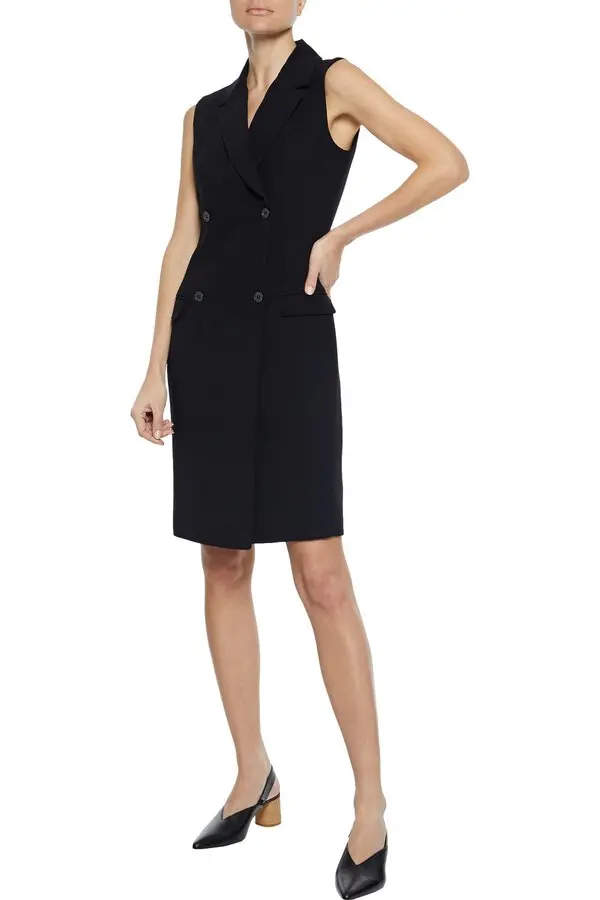Iris & Ink Laurel Doublebreasted Cady Dress