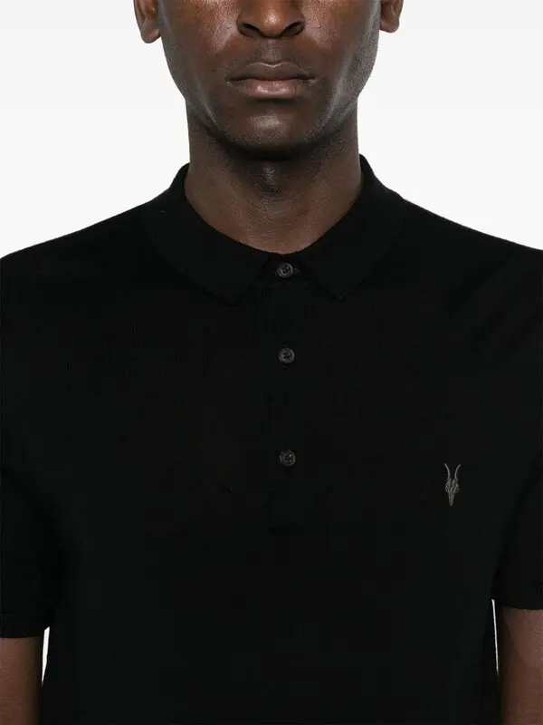ALLSAINTS Reform Wool Polo Jumper