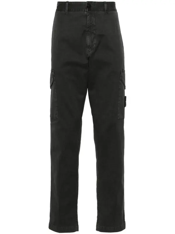 Stone Island Compass Badge Cargo Trousers - Grey