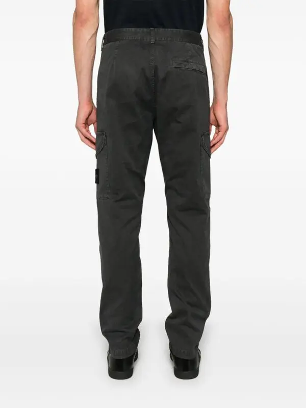Stone Island Compass Badge Cargo Trousers - Grey