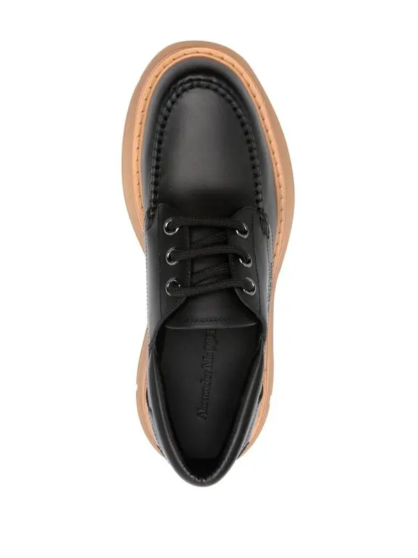Alexander McQueen Logo-debossed Derby Shoes