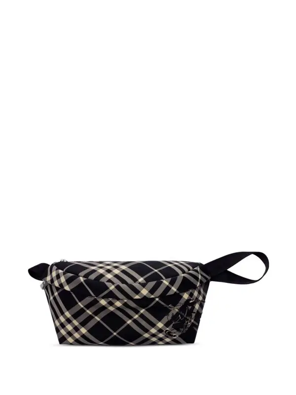 Burberry Vintage Check Belt Bag - Black